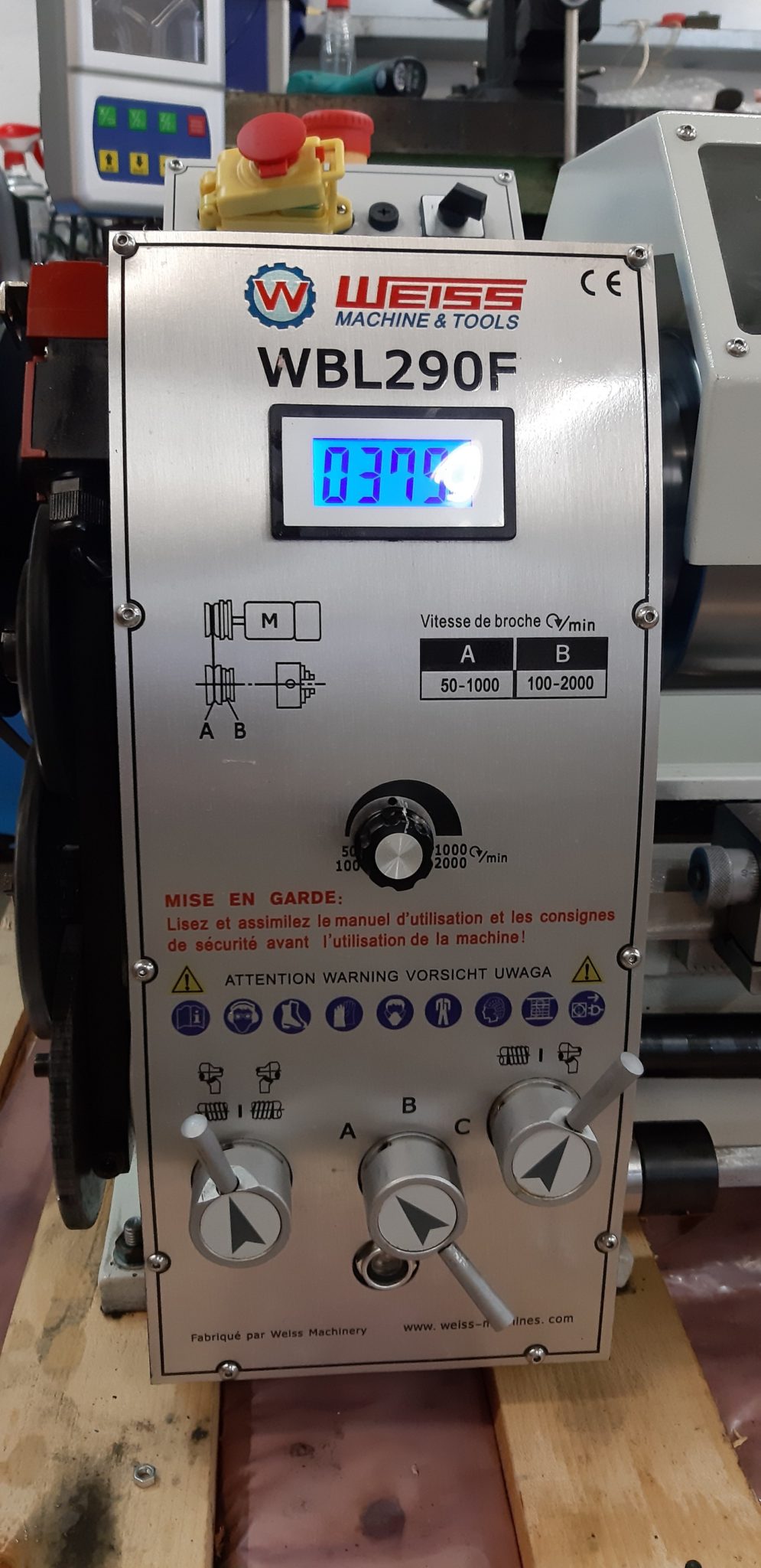 Weiss Machines | Tour d'établi WBL290F