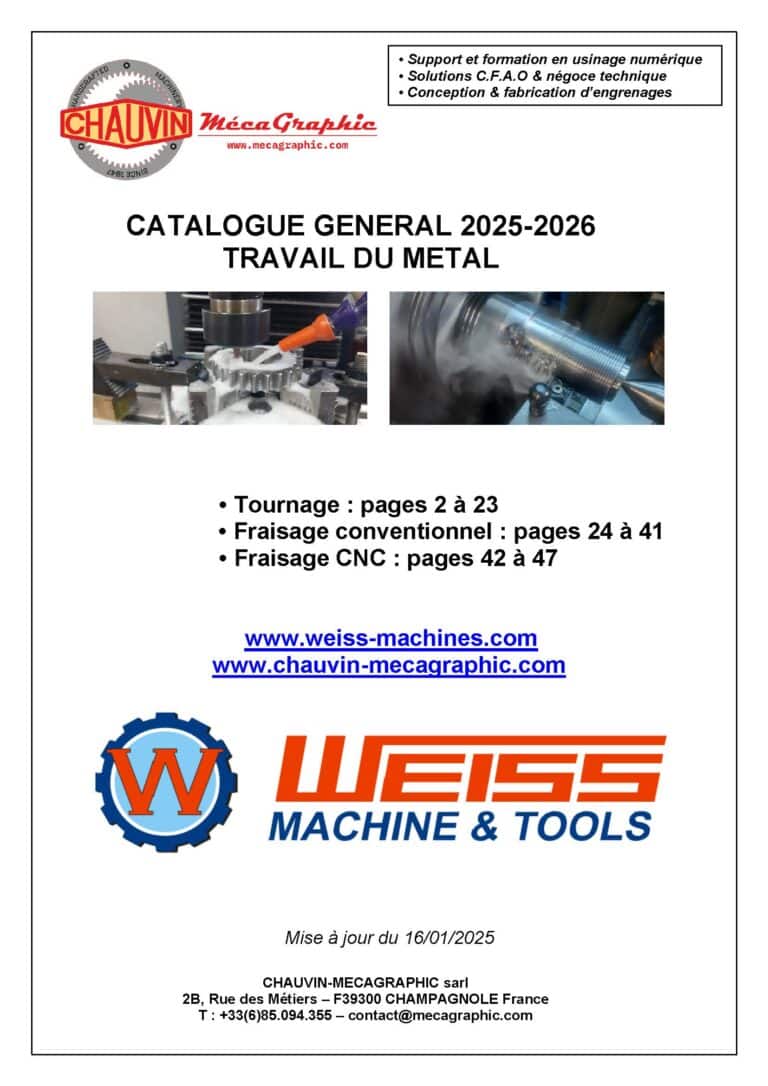Weiss Machines | Distributeur de machines-outils de qualité